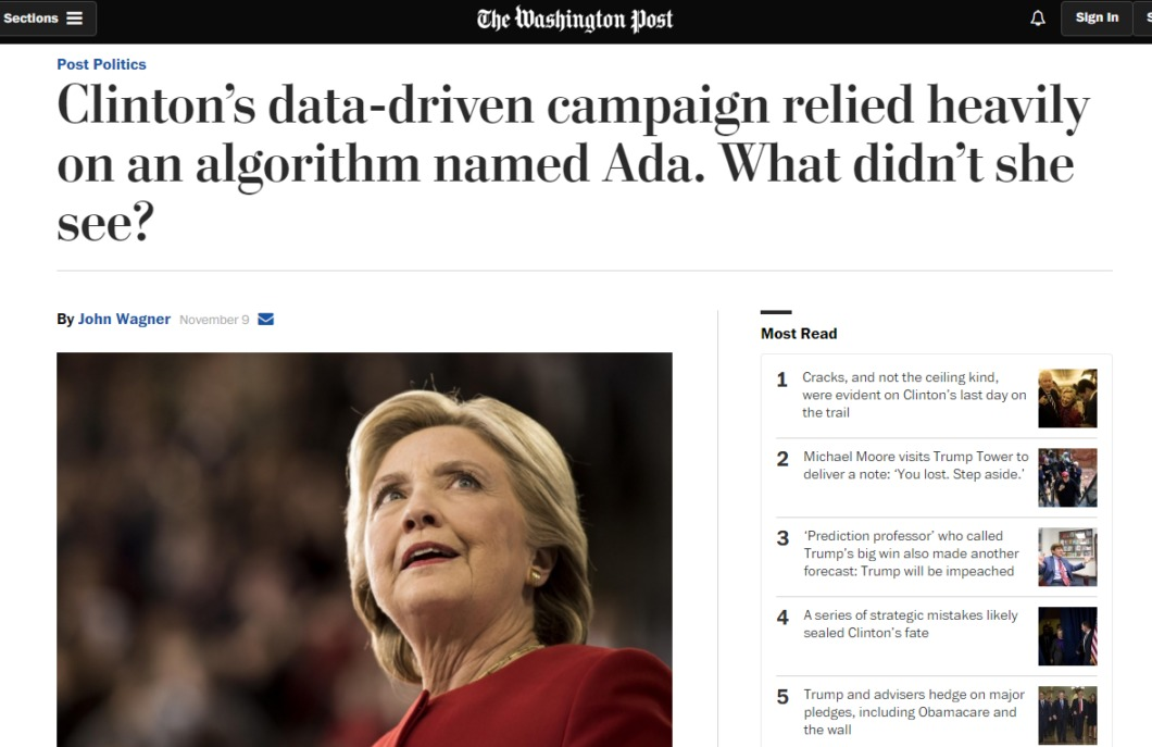 On November 7th 2016, Ada became self-aware - Los Angeles Journal